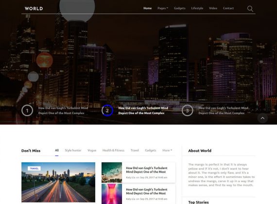 Top 10 Free Bootstrap Blog Templates That Transforms Your Blog