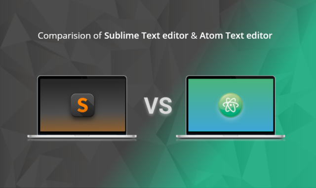 Comparison of Text Editor - Sublime vs Atom - CodedThemes