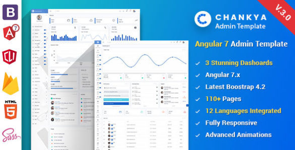 10 Premium Angular 7 Admin Templates - CodedThemes