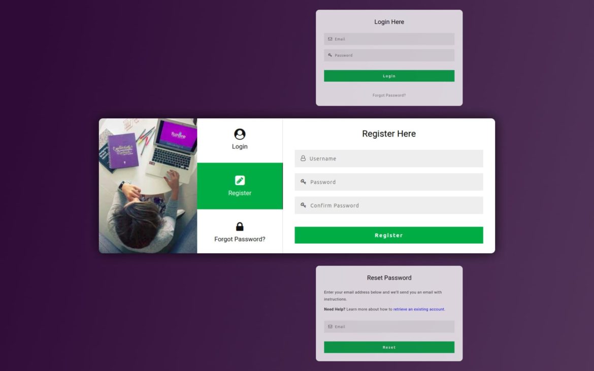 Free and Premium Responsive Login Page Template