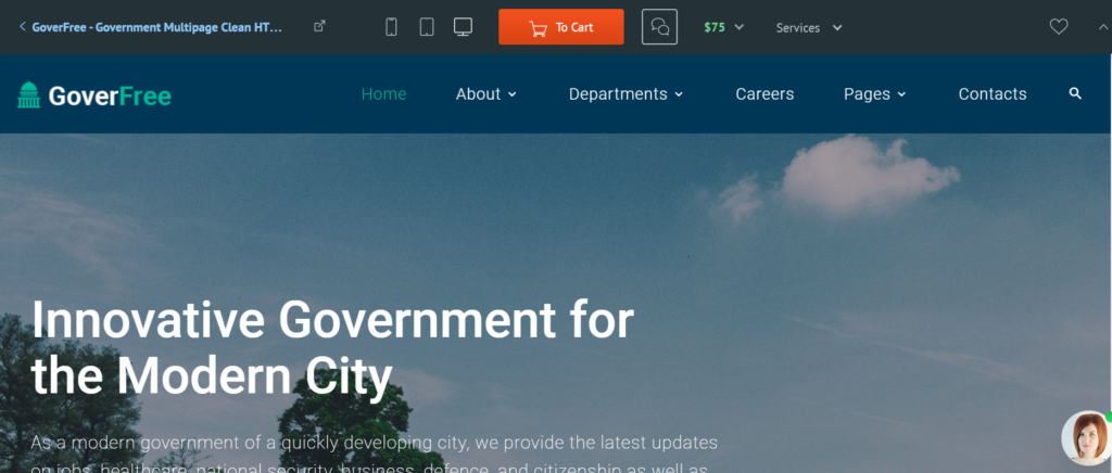 10 Best government theme for wordpress website 2020