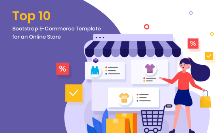 Top 10 Bootstrap E-Commerce templates for admin dashboard 2024