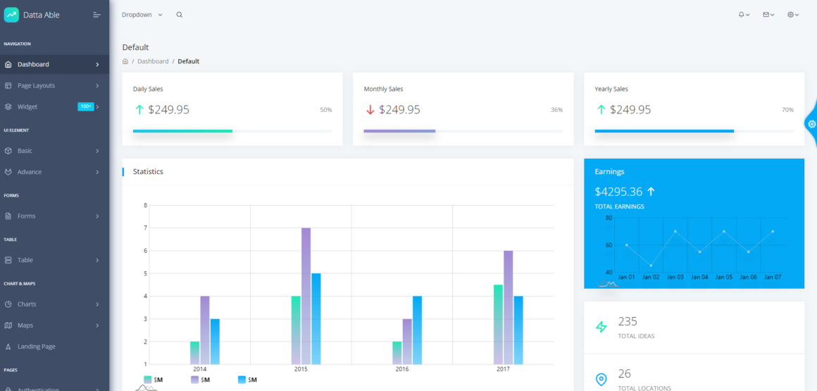 Top 11+ React Admin Dashboard Theme for Website