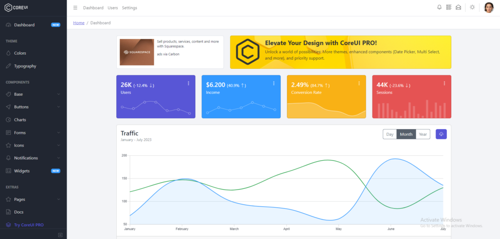 15 Feature-rich Admin Templates & Themes for your Website