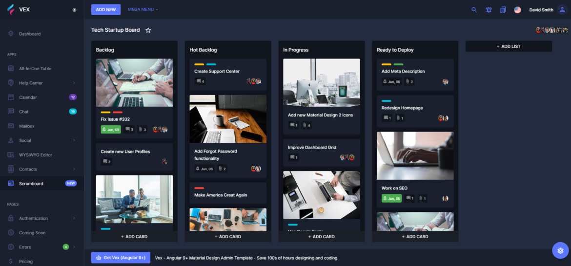 15 admin template for your wordpress website 2021