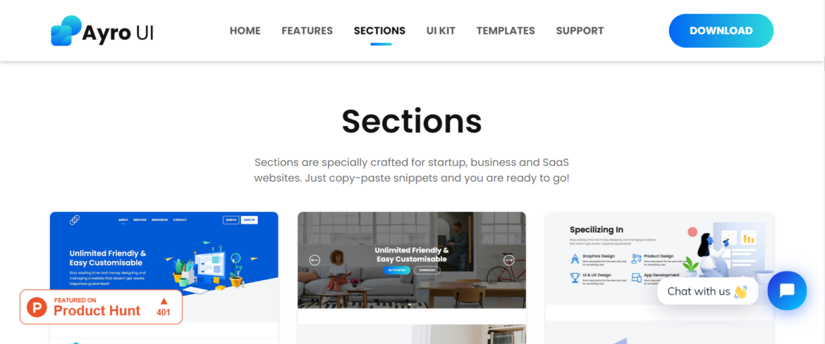 Top 10 bootstrap UI Kit for Website