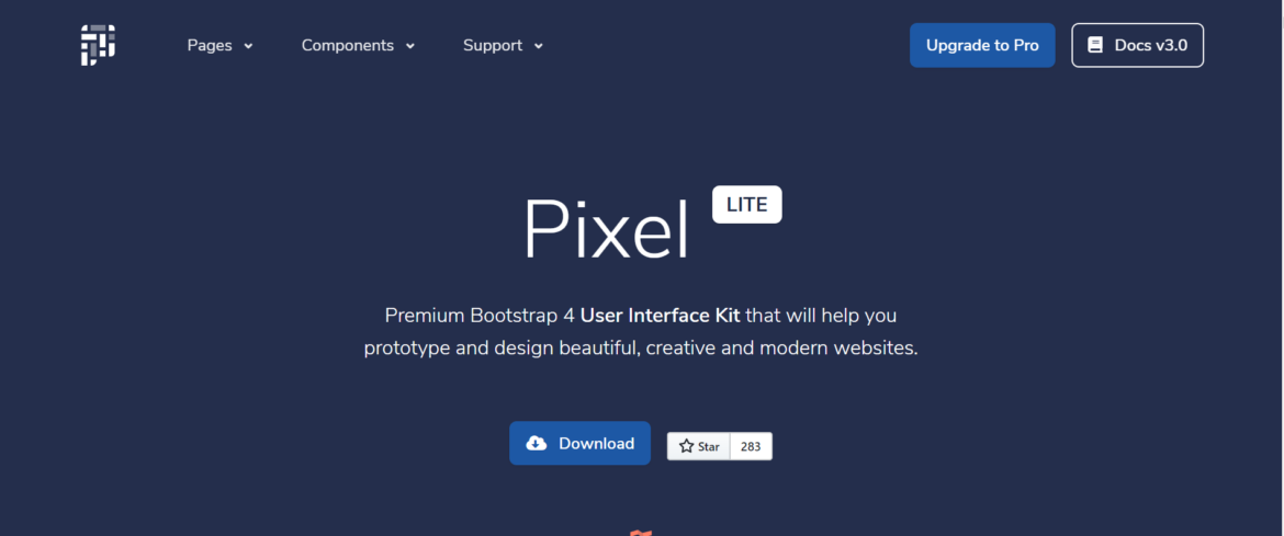 Top 10 bootstrap UI Kit for Website