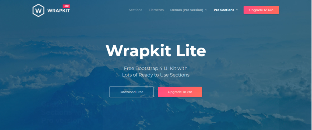 Top 10 bootstrap UI Kit for Website