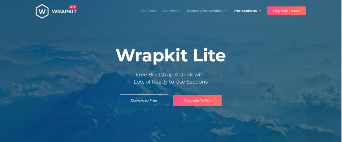 Top 10 bootstrap UI Kit for Website