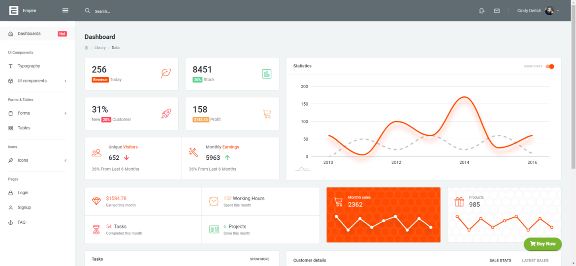 Best Responsive Bootstrap Admin Dashboard