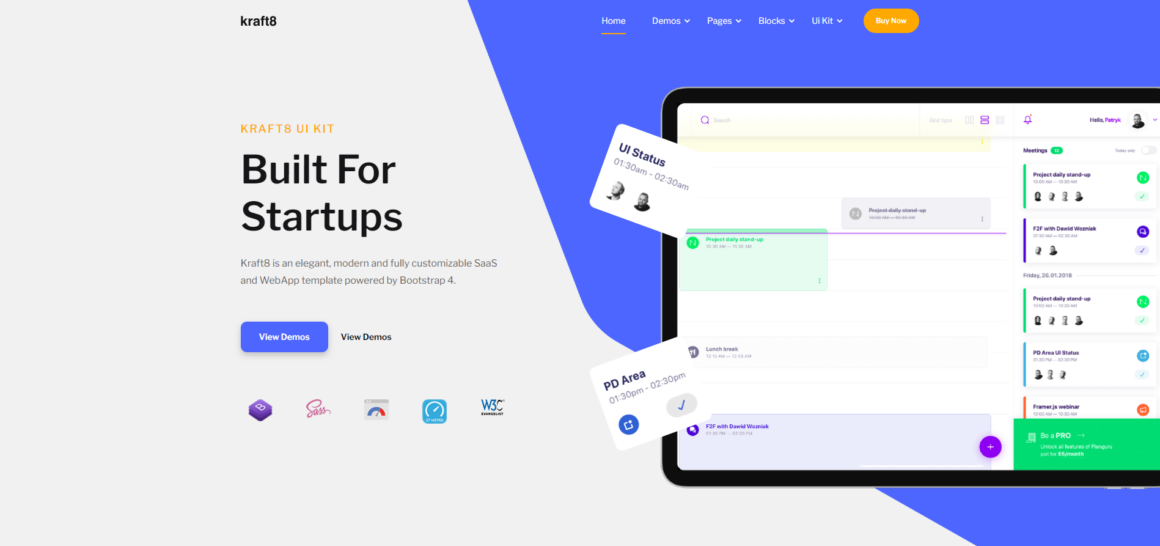 Best Bootstrap 5 Free and Open-Source UI Kits
