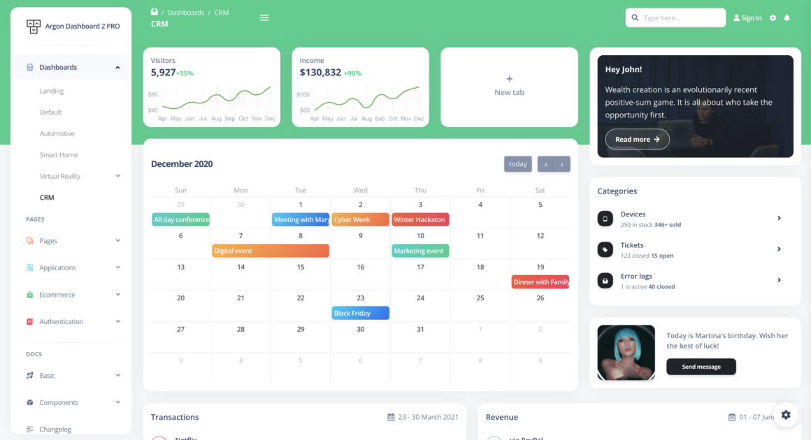 9 Best Vuetify Admin Dashboard - CodedThemes