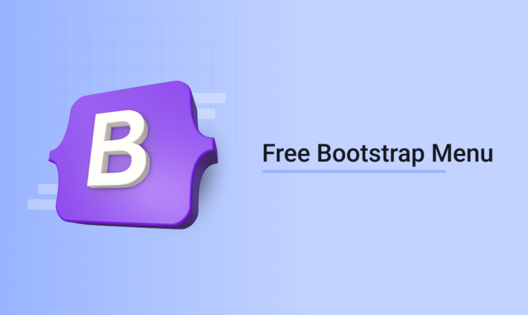 Top 27 Free Bootstrap Menu Examples