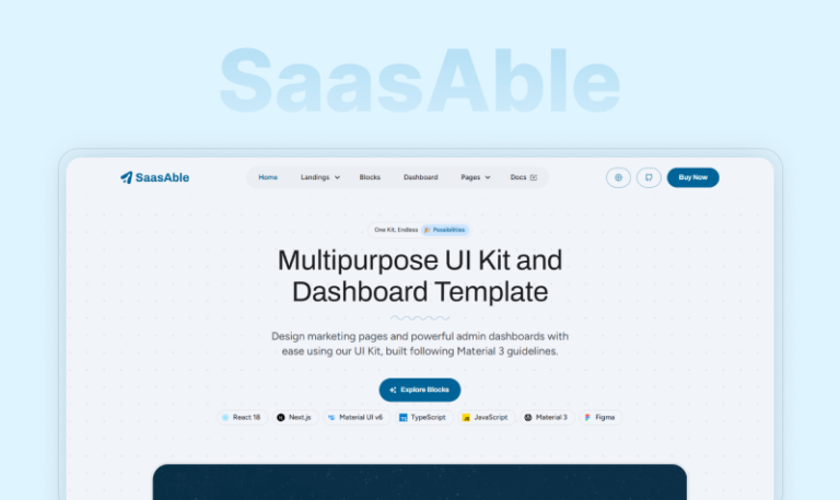 Top 10 React Landing Page Templates